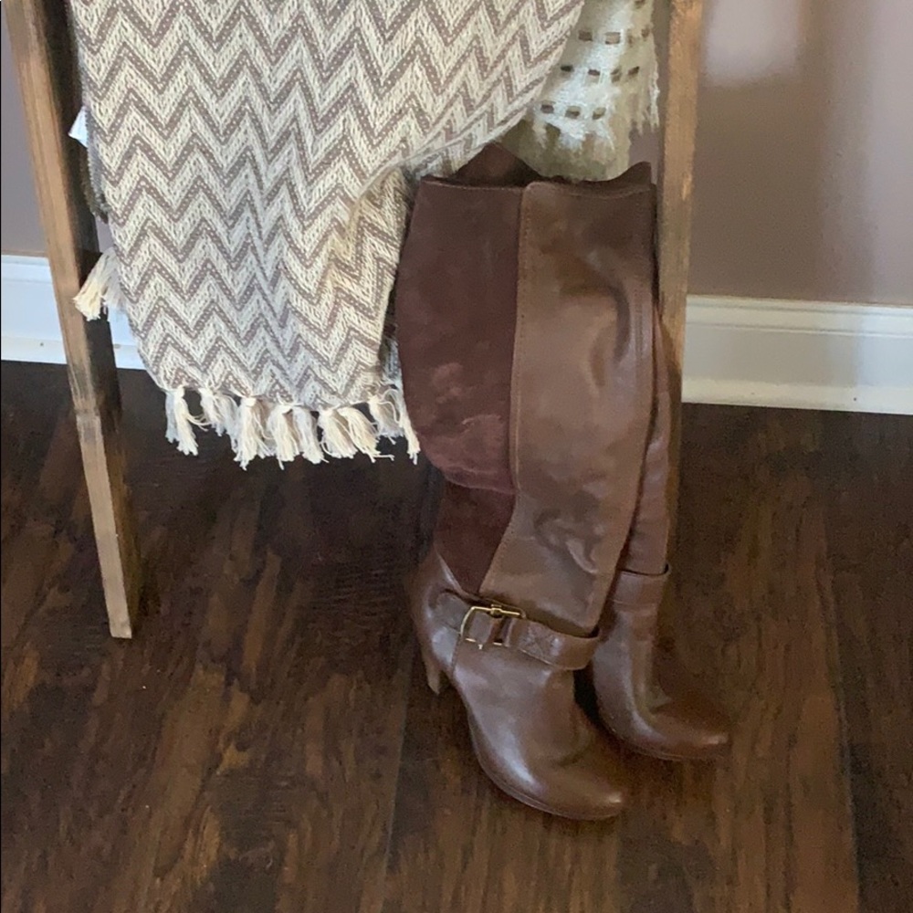 French Connection Joy Knee High Boots - Gem